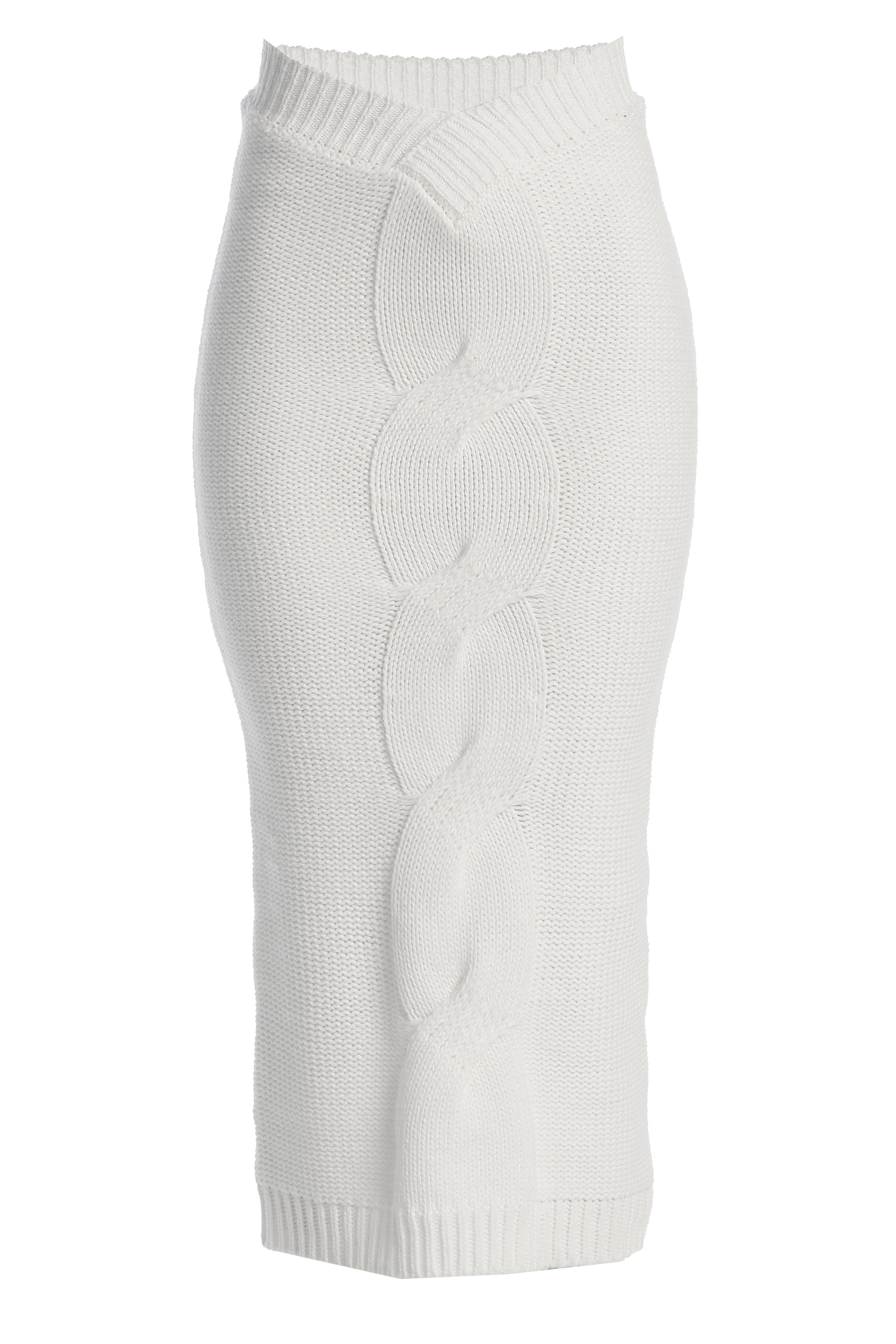 Milk Merine Knit Midi Skirt