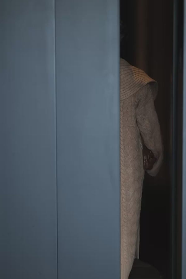 Beige Daria Sweater Knit Dress – JLUXLABEL